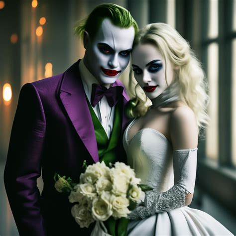 Joker Og Harley Quinn Bryllup