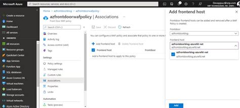 Secure Your Azure Applications With Web Application Firewall Using