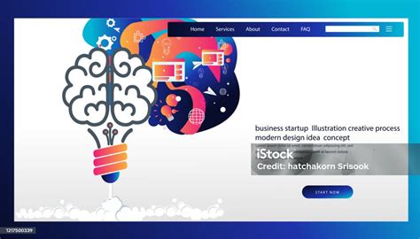 전구 사업 스타트업 일러스트 크리에이티브 프로세스 현대 디자인 아이디어 개념 벡터 인포 그래픽 템플릿 3차원 형태에 대한 스톡 벡터 아트 및 기타 이미지 Istock