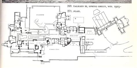 Taliesin West Plan