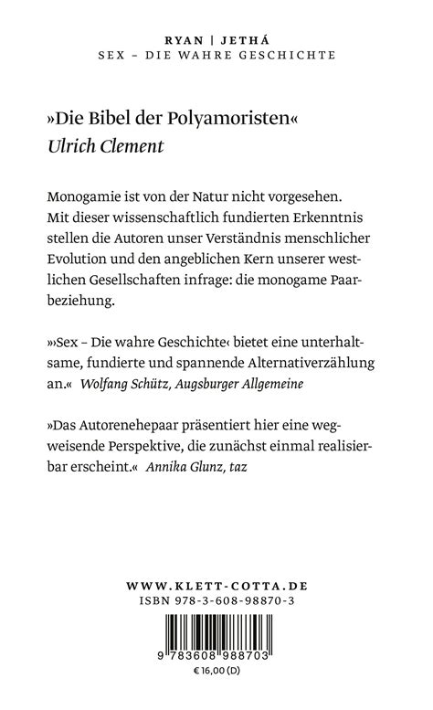 Sex Die Wahre Geschichte Christopher Ryan Buch Jpc De