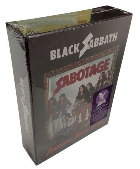 Black Sabbath Sabotage Super Deluxe Edition 4cd Sealed Uk Cd Alb