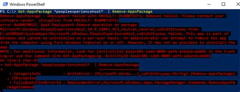 Fix For Error 0x80073cfa When Uninstalling An App In Windows 10 Winhelponline