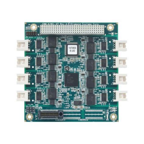 EMM 4EL XT Ruggedized PCI 104 Express 4 Port Serial Module With Opto Isolation Things