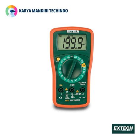 Extech Mn35 Digital Mini Multimeter Extech Indonesia