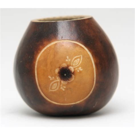 Calebasse Simple Gravée