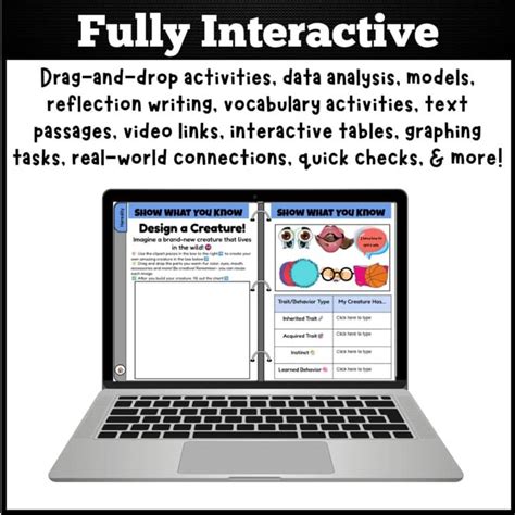 5th Grade Science Interactive Digital Notebook Year Long Resource