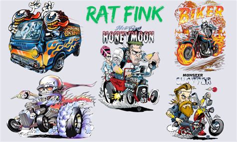 Create Rat Fink Cartoon Rat Fink Papart Rat Fink Kustom Kulture Art