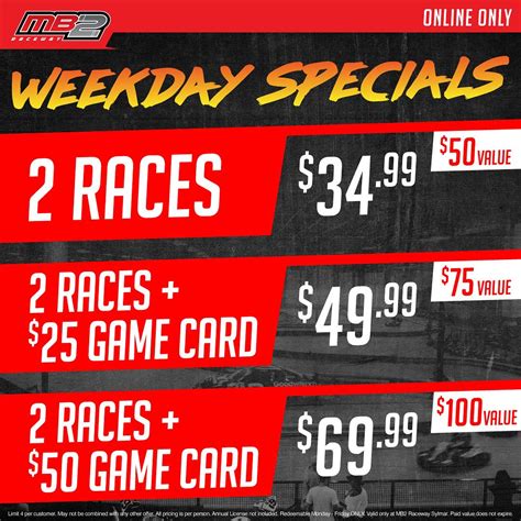 Mb2 Raceway Need A Fun Activity To Get You Through The Workweek Look