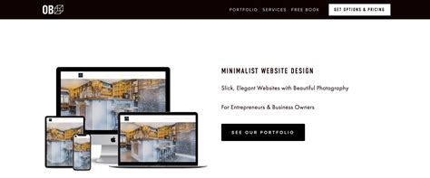 How Many Primary Navigation Links In Minimalist Web Design Original Box