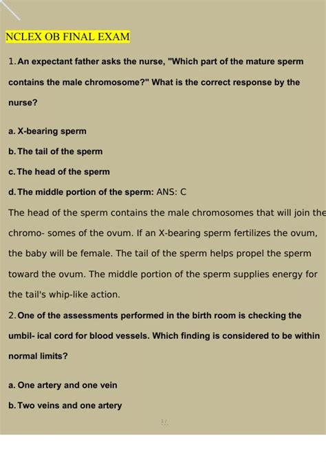 Nclex Actual Exam Bundled Nclex Actual Exam Preview Questions With 100 Correct Answers