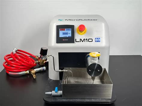 Microfluidics Model Lm10 Bench Top Microfluidizer 53 Off Microfluidics Model Lm10 Bench Top Microfluidizer 53 Off