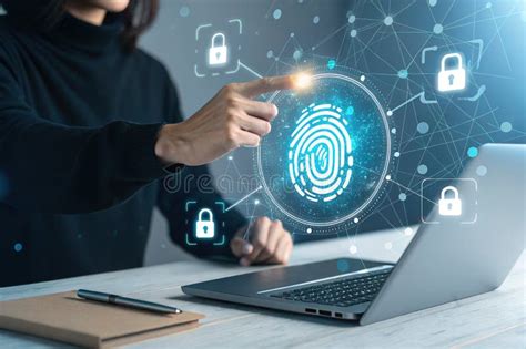 Programmer Securing Digital Data With Fingerprint Technology For