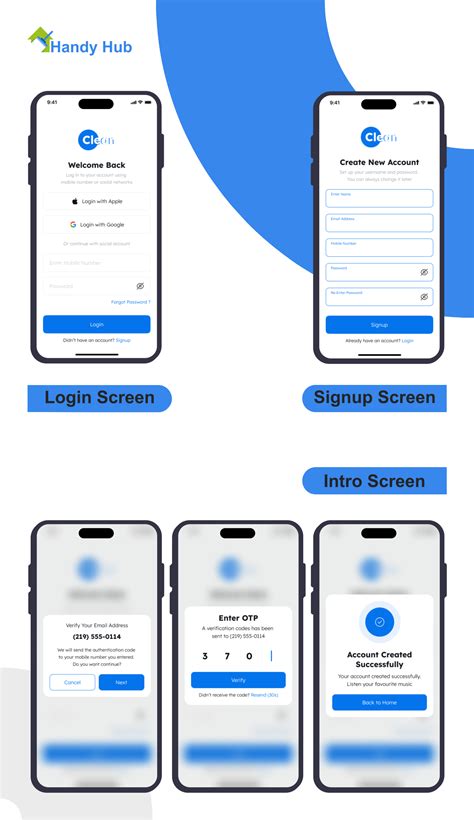Handy Hub Flutter Ui Kit By Flutterfire Codecanyon