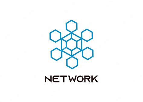 Premium Vector Technology Logo Design Network Data Connection Symbol