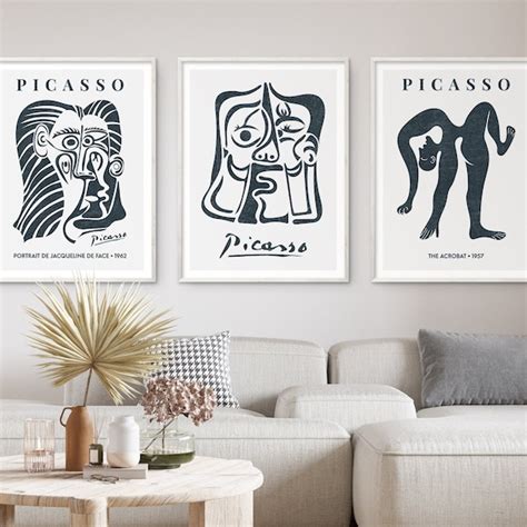 Picasso Acrobat Print Etsy