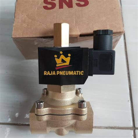 Jual Solenoid Valve Normally Open Inch Type Wk Merek Sns