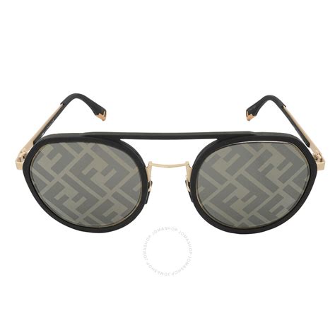 Fendi Pattern Pilot Mens Sunglasses Fe40040u 02c 51 192337101885