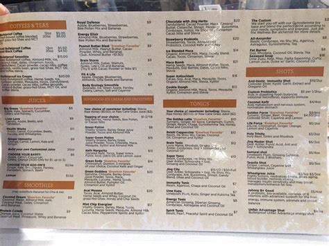 Erewhon Hot Food Menu At Tara Brothers Blog