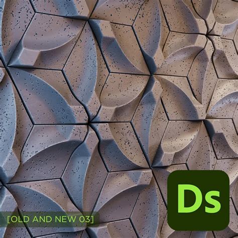 Creating A Geometric 3d Pattern Texture On A Wall