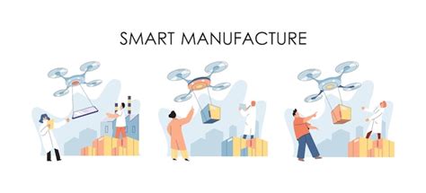 Premium Vector Smart Logistics Technology Metaphor Idea Of Modern Transportation And