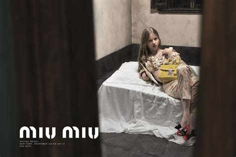Miu Miu Reveals Ss Campaign Starring Mia Goth Dazed