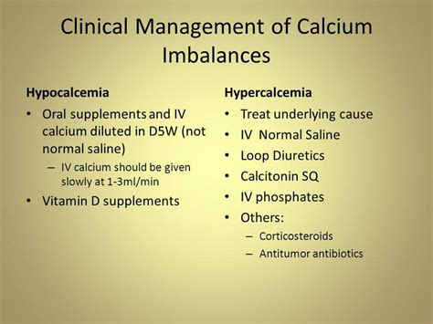 Drknowledge Hypercalcemia Vs Hypocalcemia Facebook