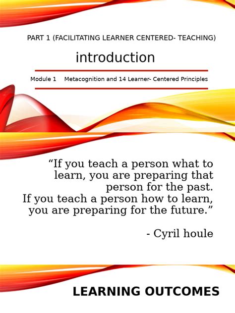 module 1 metacognition pdf learning metacognition