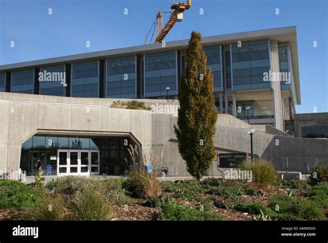 Exterior View Of Marriott Library University Of Utah October 2007 Stock