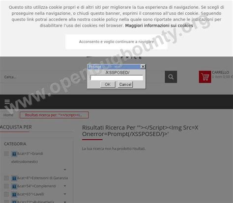Tamtamprice Cross Site Scripting Vulnerability OBB Open Bug Bounty