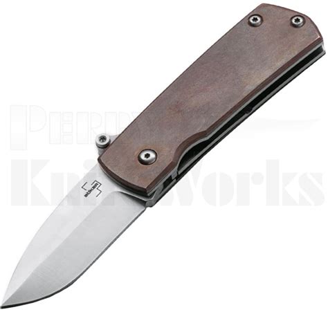 Boker Plus Shamsher Automatic Knife Copper 01bo362