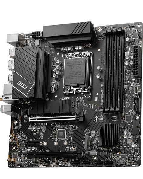 Msi Pro B M A Wifi Ddr Intel Th Th Gen Motherboard At Best Price