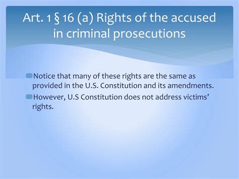 Ppt Marsys Law Rights Of Accused And Victims In Florida Powerpoint