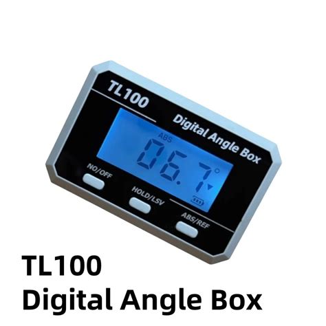 Horizontal Angle Meter Protractor Pitch Gauge Laser Digital Angle Box