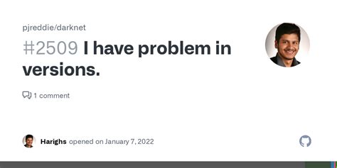 I Have Problem In Versions · Issue 2509 · Pjreddie Darknet · Github