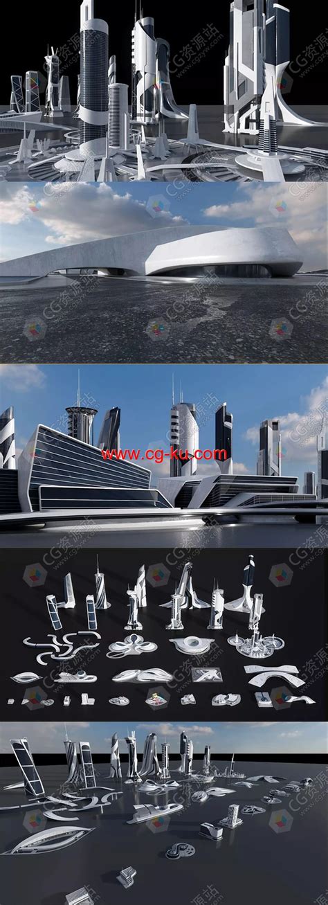 Unity科幻建筑3d模型 Utopia Hdrp V10 Unity科幻建筑3d模型 Utopia Hdrp V10