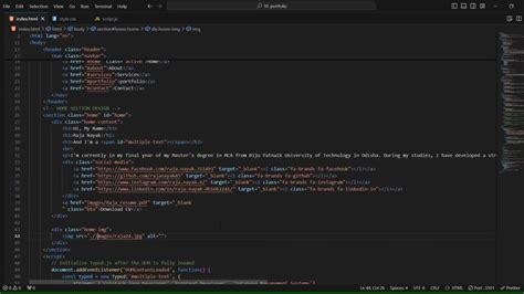 Raja Nayak On Linkedin Task 1 Completed Personal Portfolio Website For Codealpha