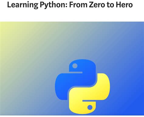 Learning Python From Zero To Hero Python Cbpf