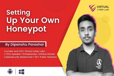 setting up your own honeypot virtual cyber labs