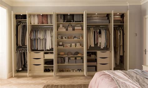 Bedroom Built In Wardrobes Oslo Dual Closets