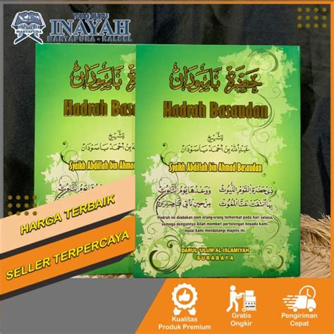 Jual Buku Hadrah Basaudan Shopee Indonesia