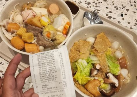 Woman Shocked As 2 Bowls Of Yong Tau Foo Need RM94 20