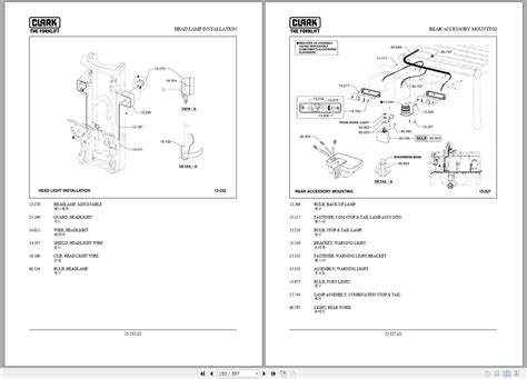 Clark Forklift C 20 25 30 33 35 G P232g 9647 Kf Parts Manual 02 2012 En Kr