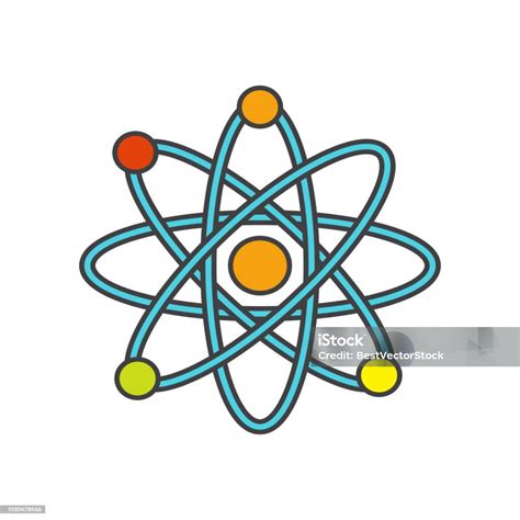 Physics Logo Design Clipart