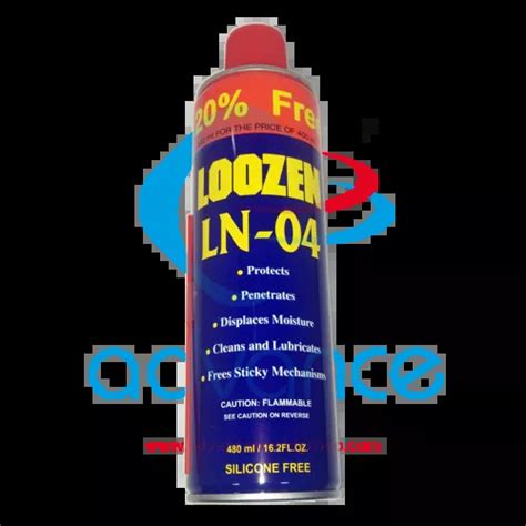 Anti Rust Lubricant Spray Loozen Ln 04 Ln 04 Ln 04 800ml Anti Rust Lubricant Spray