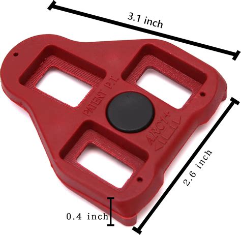 bike cleats cycling pedals cleat 6 degree float self locking pedal