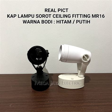 Jual Kap Lampu Sorot Ceiling Fitting Mr Kap Spot Light Jakarta Pusat Mje Online Shop