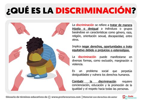 Significado De Discriminación