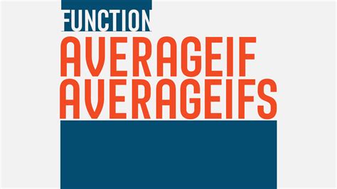 Averageif Averageifs หาค่าเฉลี่ยแบบมีเงื่อนไข Def Excel