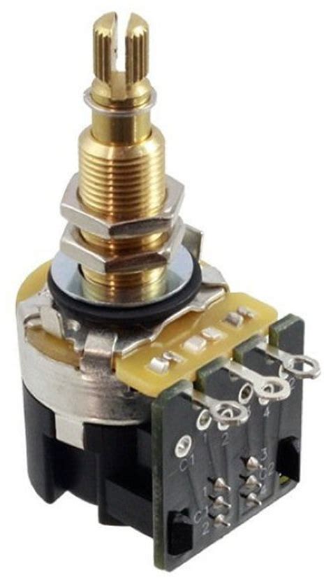 Cts 500k Ohm Long Shaft Push Pull Audio Potentiometer